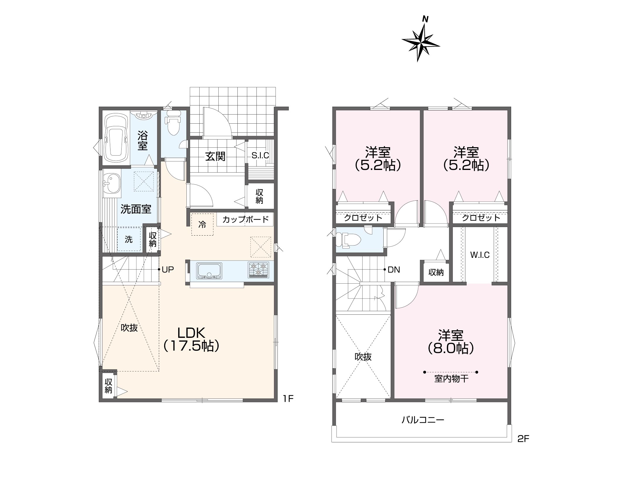間取図 光が丘 no1 | 相模原市の注文住宅 新築戸建は美都住販へ